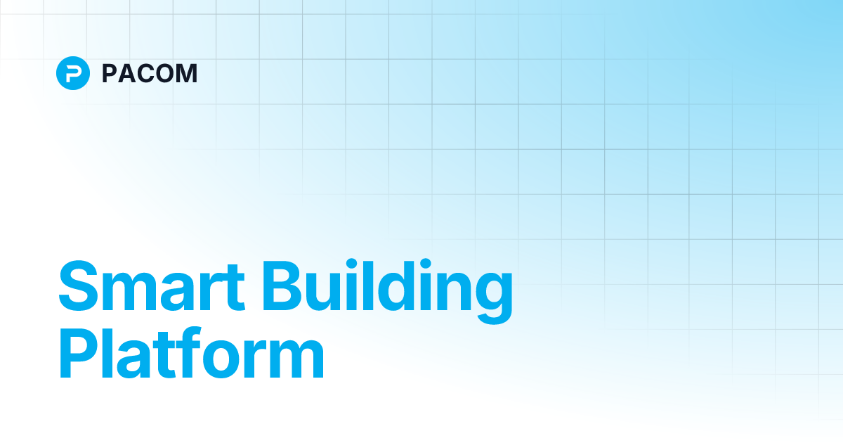 Smart Building Platform | PACOM